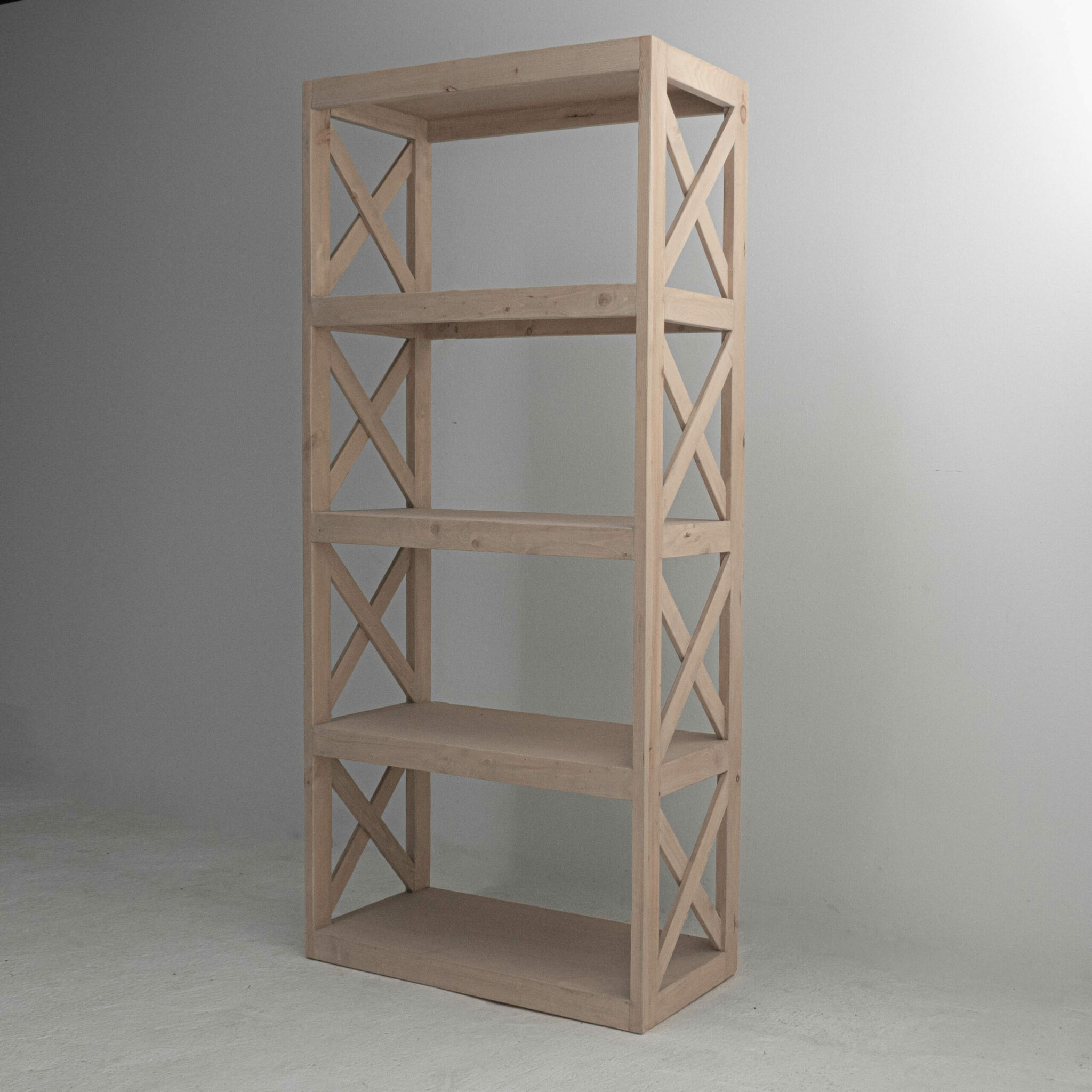 Cross River Bookshelf | Large Bookshelf | Lighouse